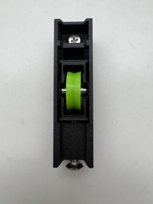 China ROLDANAS Durable Door Hardware Sliding Windows Rollers Plastic Housing Nylon Ball Bearing Roller Wheel for Hotel Apartment Use for sale