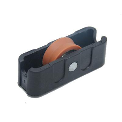 China Single V Shape Nylon Pulley Wheel Sliding Door Roller with 50kg Load Capacity for Smooth and Quiet Operation for sale