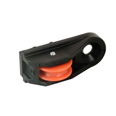 China Single U Shape Nylon Pulley Wheel Sliding Plastic Door Roller For Aluminium Door & Window System for sale
