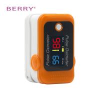 China TFT LCD Fingertip Pulse Oximeter Bluetooth BLE SpO2 35-100% Pulse Rate 25-250BPM for sale