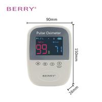 China Indicator Buzzer PR Hand Held Pulse Oximeter With Spo2 Probe Sensor for sale