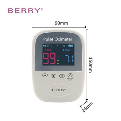 Cina Ossimetro tenuto in mano di impulso di PR del cicalino dell'indicatore con il sensore della sonda Spo2 in vendita