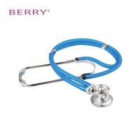 China Soft Sealing Eartip Laennec Stethoscope Heart with Digital 47mm Diaphragm PVC Tube for sale