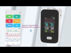 Medizinisches geduldiges ununterbrochenes Überwachungsanlage Bluetooths Multiparameter-Patientenmonitor HANDCER