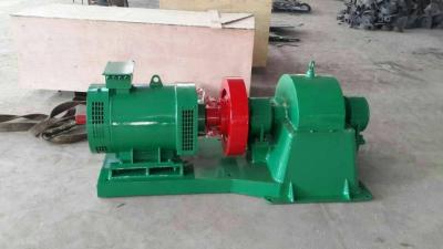 China Pequeñas turbinas para el uso en el hogar, pequeño generador de poder hidráulico horizontal 55KW del agua del solo jet en venta