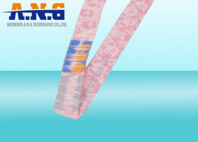 China Full Color Odorless Rfid Woven Bracelets Security Rfid Concert Wristbands for sale