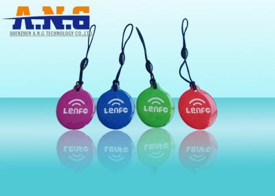 China Programming Passive Epoxy Card 13.56 Mhz Colorful With MF Plus S2K Label for sale