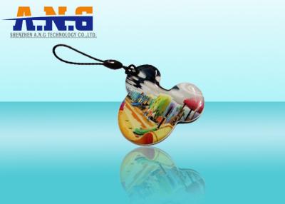 China MF Classic 1K Rfid Epoxy Tag / Cartoon Crystal Tag For Anti - Fake Security for sale