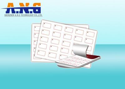 China Blank 13.56Mhz Passive Rfid Inlay Custom Plastic Sheet With IC Chip for sale