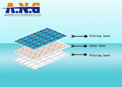 China Custom Security Rfid Inlay For Rfid Smartcard , Iso 11784 14443A for sale
