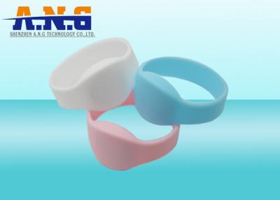 China 13.56 MHz Sports wristband rfid Tag for access control systems , health club for sale