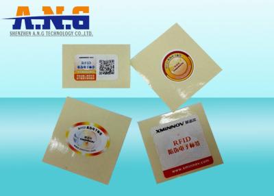 Cina L'HF scrivibila Rfid della carta della lettura etichetta il codice riutilizzabile Slix - X di I per la biblioteca in vendita