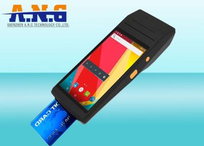 Cina 5.5 Inch Android 6.0 3G/4G PDA RFID UHF Reader 1D/2D Barcode Scanner 58mm Printer Fingerprint POS in vendita