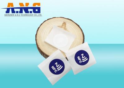 China Sustainable sticker Printed ID easing installation , Reliable NFC 213 chip for sale
