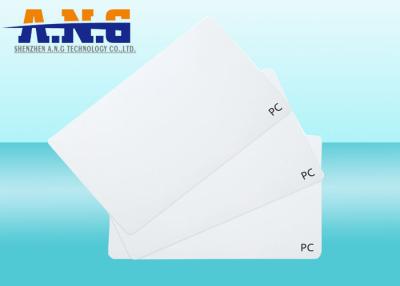China High Quality New Material PC RFID Card Durable PC Smart Card ID Card Driver Licence Vote Ticket for sale