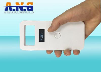 China Enhanced Bluetooth RFID Animal ID Reader Microchip Scanner 134.2kHz Fdx-B Applicator for sale