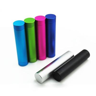 China Metal el cargador externo del banco portátil del poder del cilindro 2600mAh para los teléfonos de la tableta PC/Mobile en venta