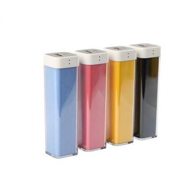 China Cargador del externo del banco portátil plástico vendedor caliente del poder 2600mAh, banco de Popular Power en venta