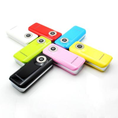 Chine OEM rechargeable de chargeur de batterie de banque portative de puissance d'oeil de poissons 5200mAh, banque 18650 de puissance à vendre