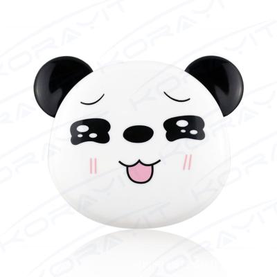 China Precioso Panda plástico Portable Power Banco 10400mAh, Doble USB Paquete de batería externa en venta