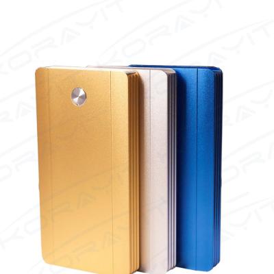 China Carga móvil de la emergencia del cargador del metal 8000mAh del banco ultra delgado móvil portátil del poder en venta