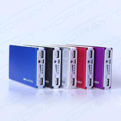 China banco universal del poder de la tableta del Portable grande de la capacidad 10400mAh para los teléfonos móviles, regalos del poder en venta