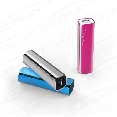 China banco portátil para los teléfonos móviles, banco móvil del poder del mini diseño de la Aire-condición 2600mAh del poder en venta