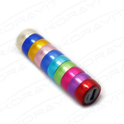 China Banco portátil plástico colorido 2600mAh, regalos promocionales del poder de Caterpillar en venta