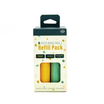 China Biodegradable Extra Thick Scented Dog Waste Bags Bulk  For Pet Waste Cleanup for sale