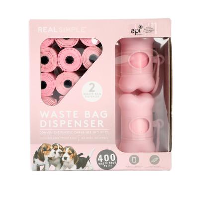 China 0.8 Mil Dog Waste Bags with Easy Tear Perforation That Hold Up To 1.5 Pounds Of Waste for Dog Poop Bags for sale