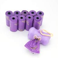 Quality Leak Proof Compostable Dog Poop Bags Bulk With Handles For Pet Business for sale