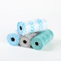 Quality Durable Dog Poop Bag With Handles On A Roll Biodegradable Plastic Unscented for sale