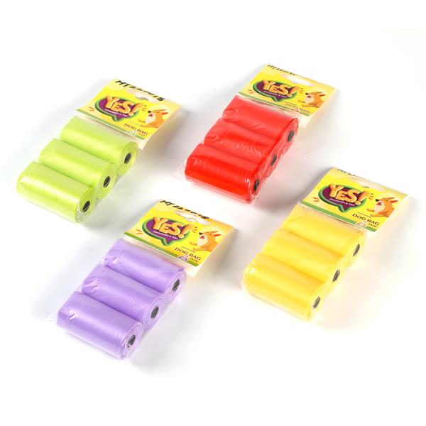 Quality Disposal Bulk Dog Poop Bag Drawstring Closuretype Custom Printed for sale
