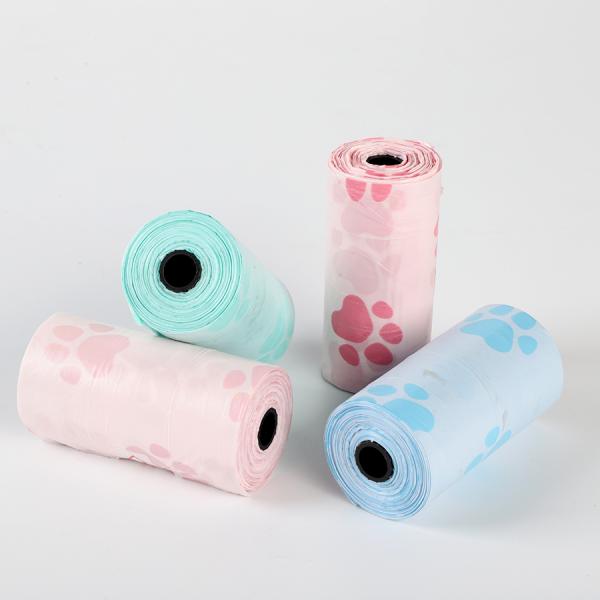Quality Disposal Bulk Dog Poop Bag Drawstring Closuretype Custom Printed for sale