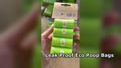 Biodegradable Leak-Proof Customizable Dog Poop Bags for Eco-Friendly Pet Waste Cleanup