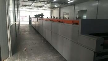 China Full Automatic Post Press Machines Type Tunnel Dryer Working For Glass for sale
