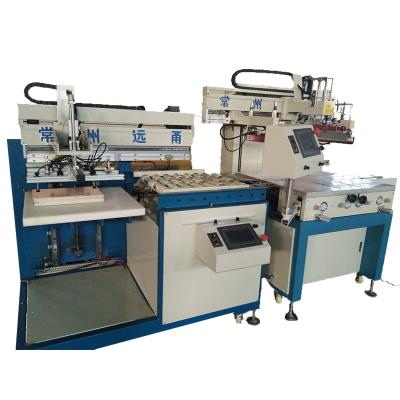 China YO9090 Automatic Screen Printing Machine , Flat Bed Screen Printing Machine for sale