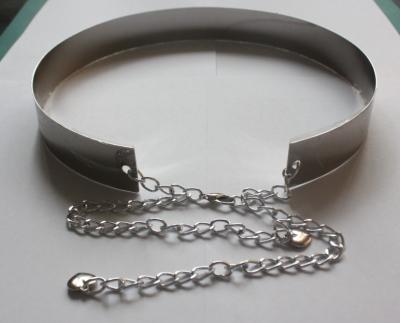 Cina le cinghie del panno di 5cm per le donne, adattano lo specchio metallico di piastra metallica con la cinghia di vita a catena in vendita