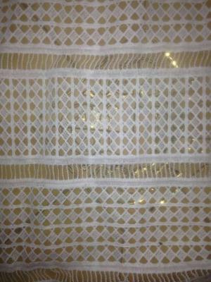 Cina Bianco decorativo del modello di fiore della disposizione del pizzo del modello regolare per i vestiti della ragazza in vendita
