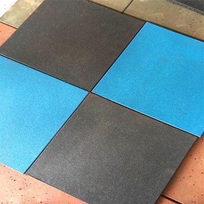China Long service life gym fitness non-toxic anti-slip rubber floor mats for sale