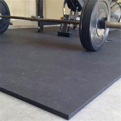 China Anti-slip recycled sound insulation cost-effective rubber floor roll rubber mat for gym for sale