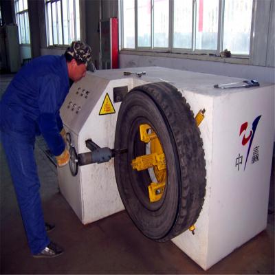 China Truck waste tyre cutting machine/used tyre sidewall cutter/scrap tyre cutter for sale