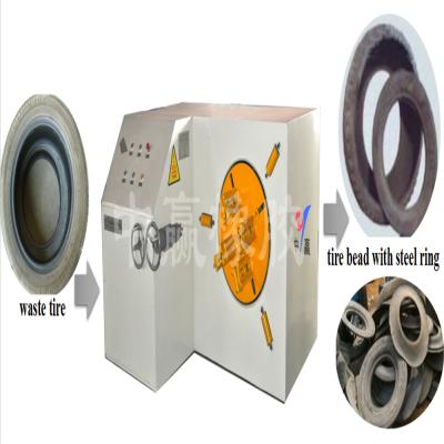 China Eco-friendly manufacturer scrap tire cutter waste tire recycling machine for sale