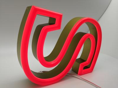 Cina La lettera di Manica al neon acrilica impermeabile firma il bene durevole per l'ufficio in vendita