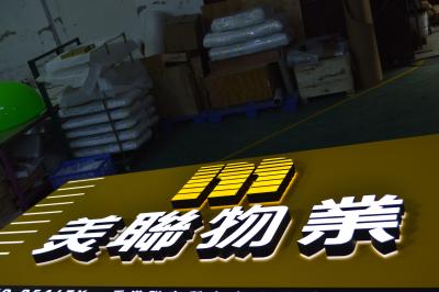 Cina la lettera di 3D LED firma la vita PMS/RAL/MATHEWS di profondità 35000hours di 3-7.5cm in vendita