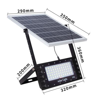 Cina L'inondazione del pannello solare di 5700LM 240PCS LED accende 20AH le batterie 350 x 450mm in vendita