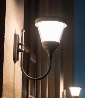 Cina luci solari alimentate solari della parete di corrosione LED delle luci del giardino di 3000K 7000mAH anti in vendita