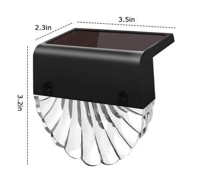 Cina Luce solare all'aperto acrilica di Light Shell Figurine Warm/RGB del recinto dell'ABS in vendita