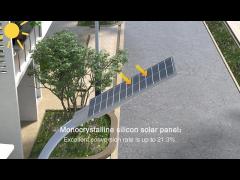 iluminazione pubblica solare di 6500K 2835 LED con il sensore di moto