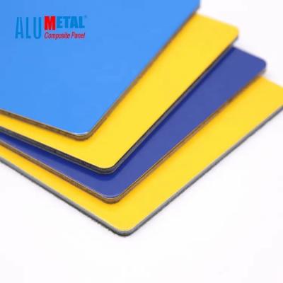 China Alloy 1100 PVDF Aluminum Composite Panel Anti Static Composite Aluminum Panel 4mm for sale